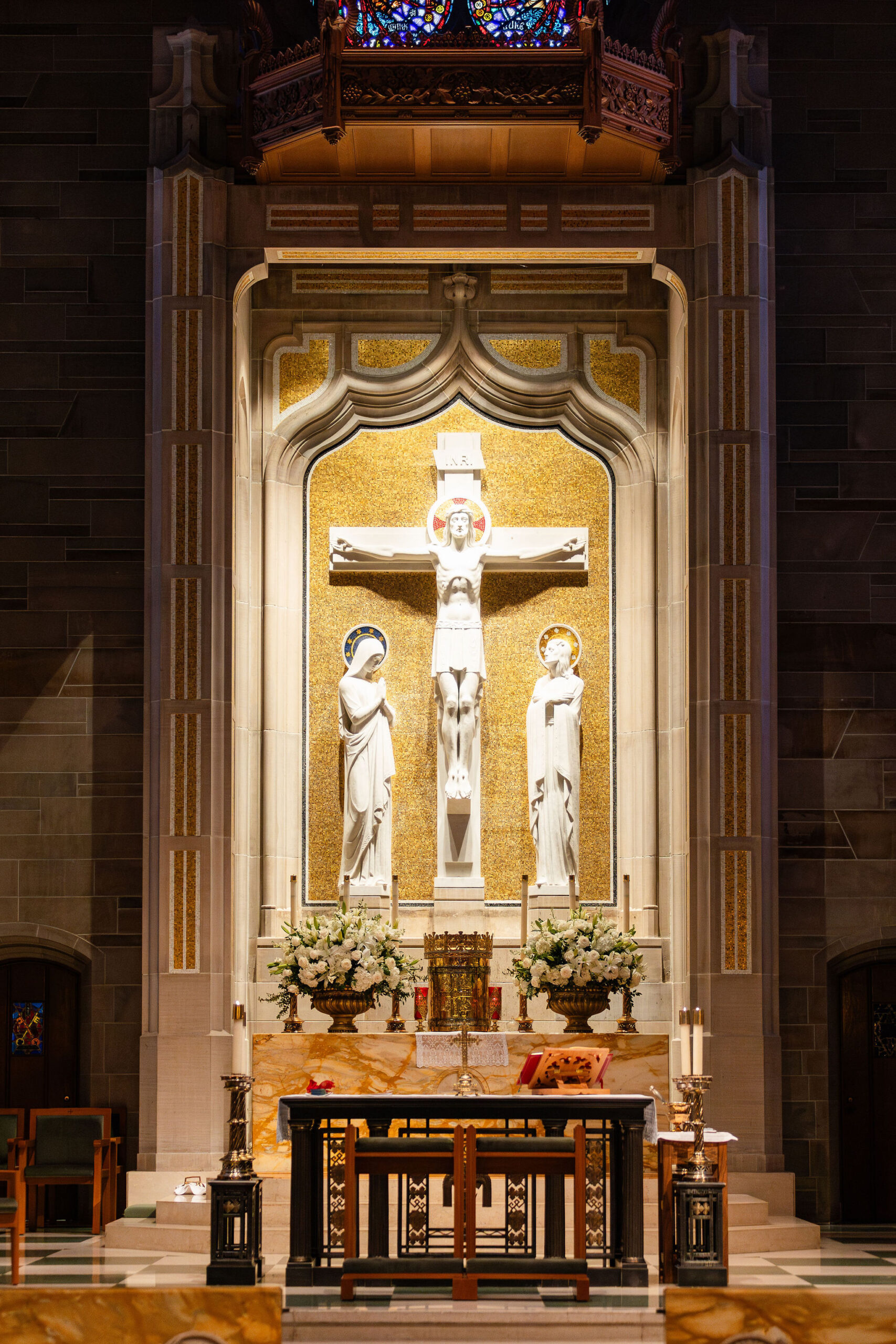 Wedding at The Cathedral Of Christ The King in Atlanta Georgia