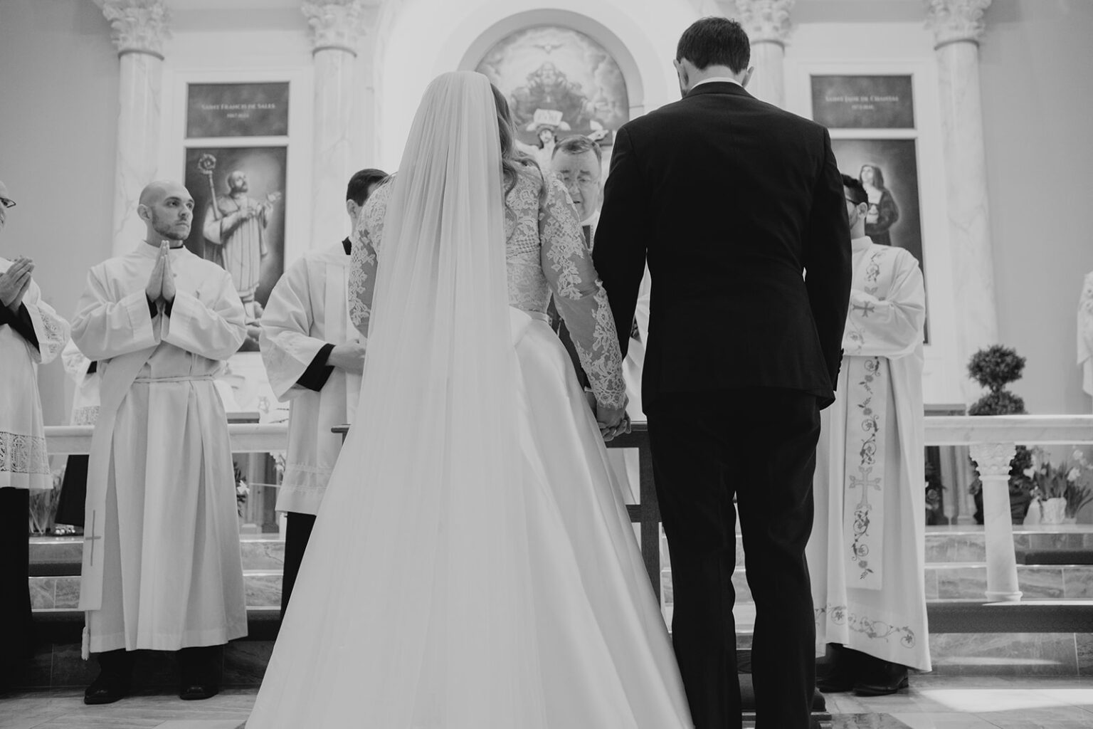 Feast of Divine Mercy Wedding at St. Francis de Sales in Matthews ...