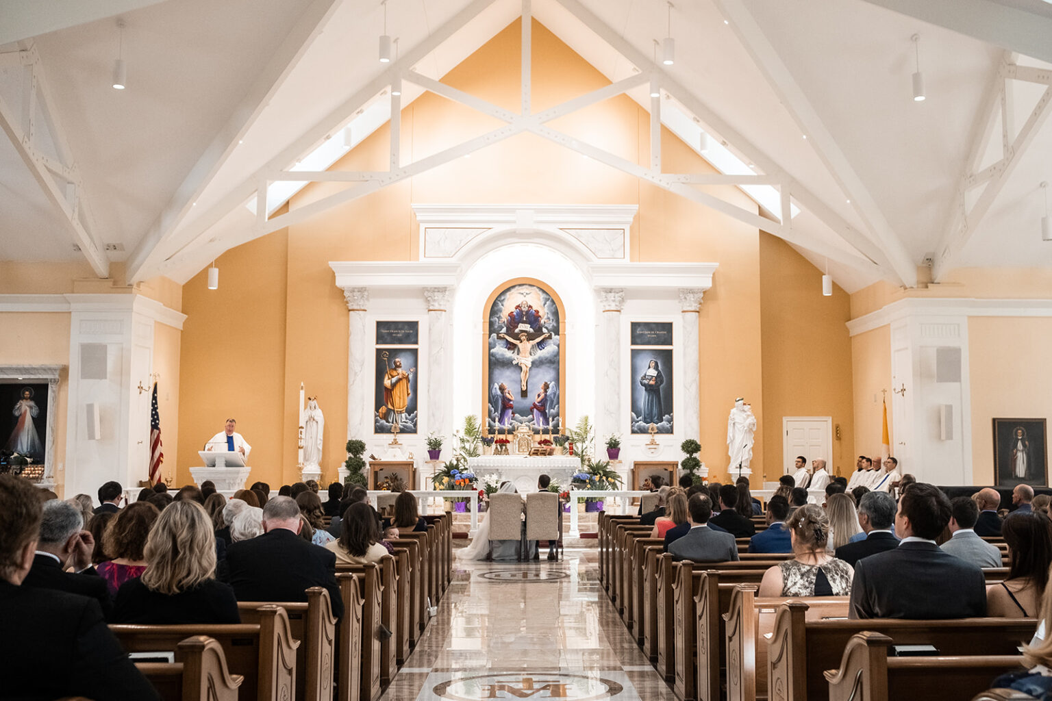 Feast of Divine Mercy Wedding at St. Francis de Sales in Matthews ...