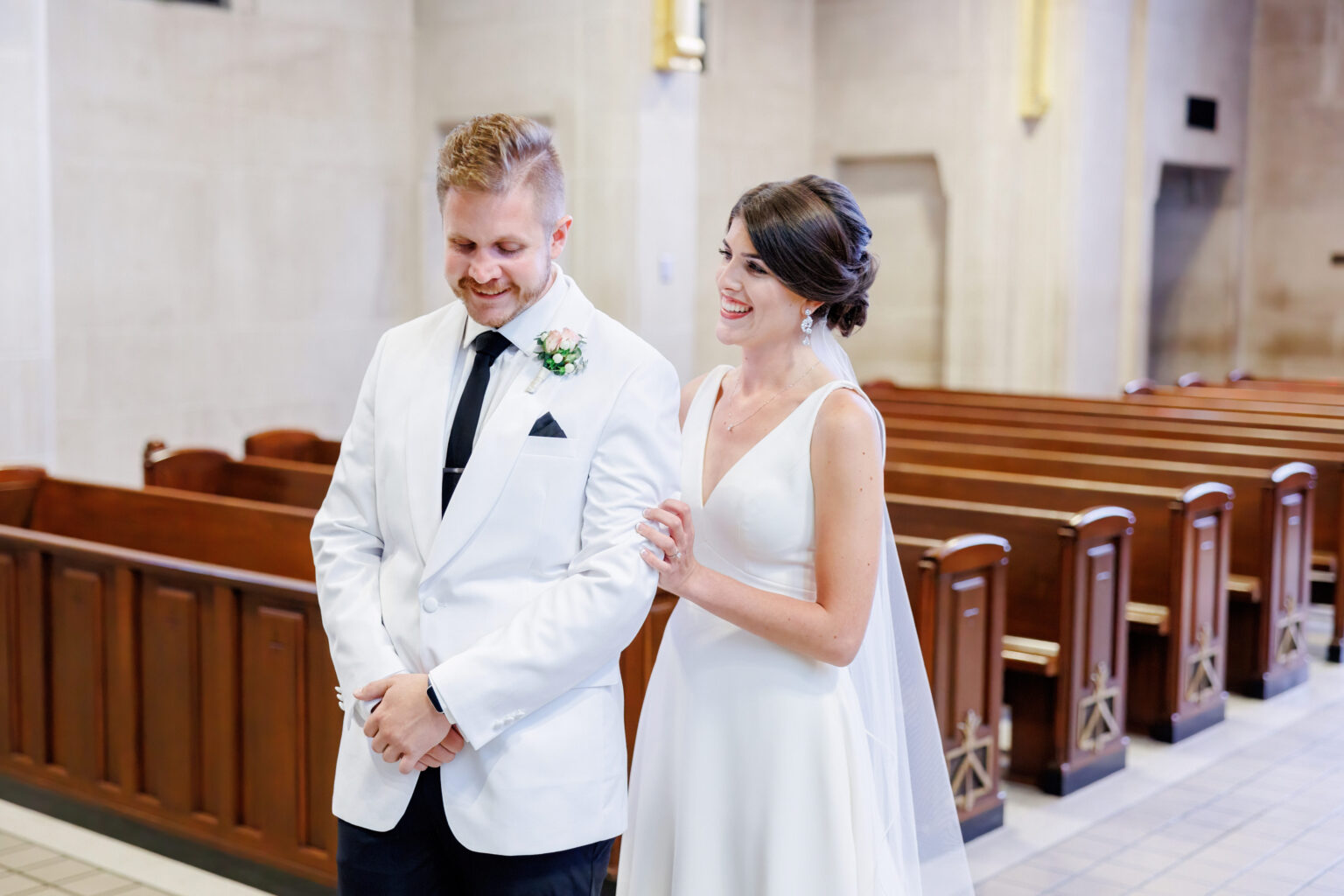 Beautiful Catholic Wedding at St. Joseph the Workman Cathedral - Andrew ...