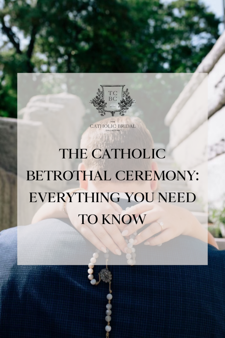 The Catholic Betrothal Ceremony
