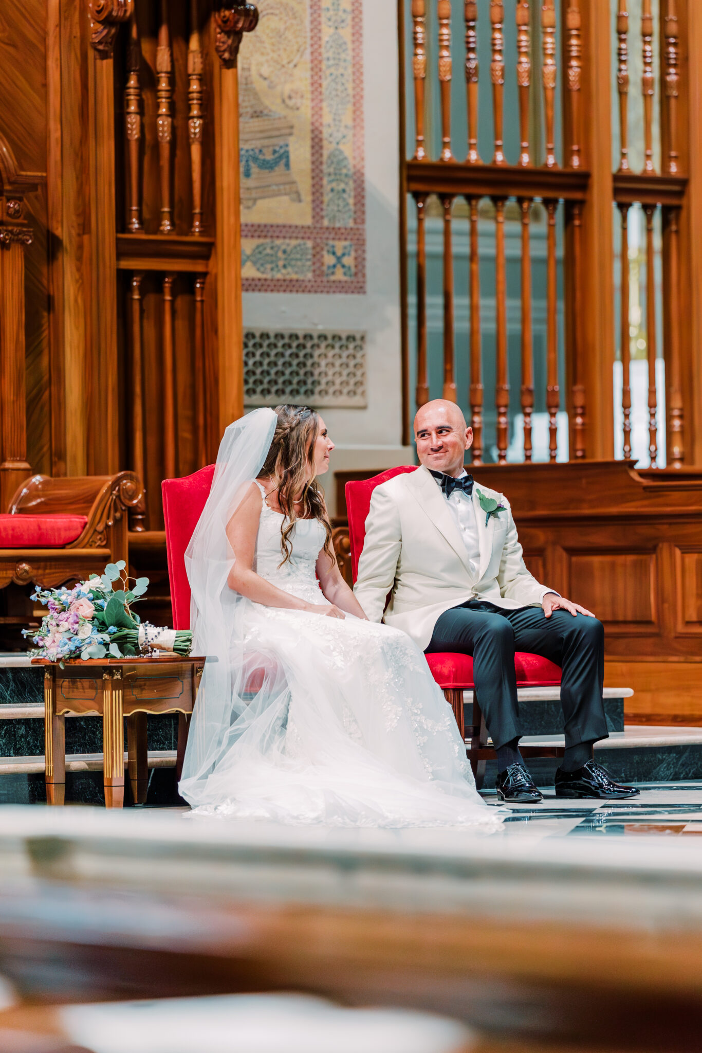 Luxurious and Elegant Catholic Wedding at The Cathedral Basilica of Sts ...