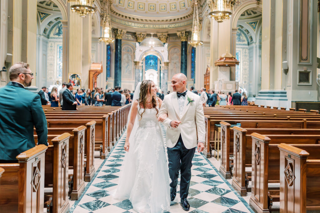 Luxurious and Elegant Catholic Wedding at The Cathedral Basilica of Sts ...