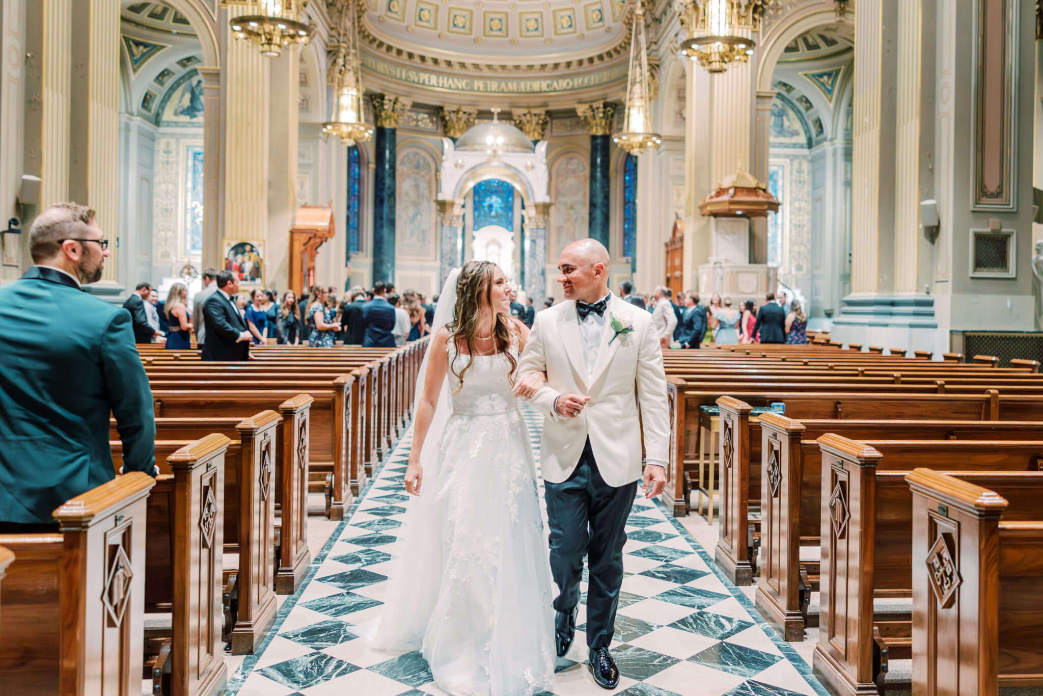 Luxurious and Elegant Catholic Wedding at The Cathedral Basilica of Sts ...