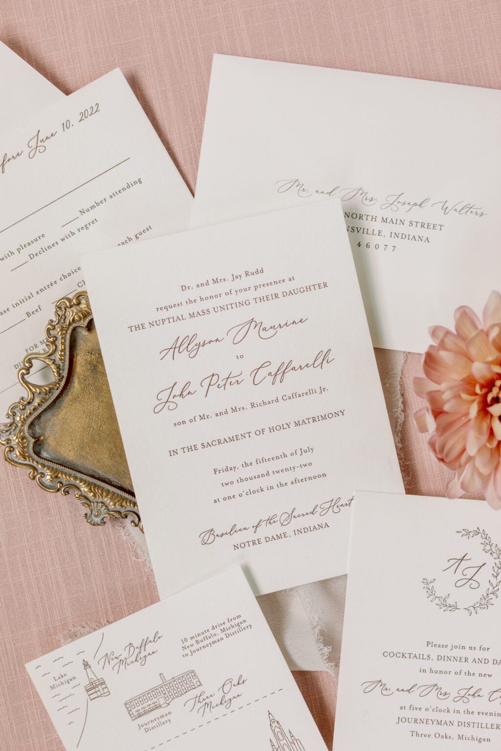 How to Word a Catholic Wedding Invitation - The Catholic Bridal Collective